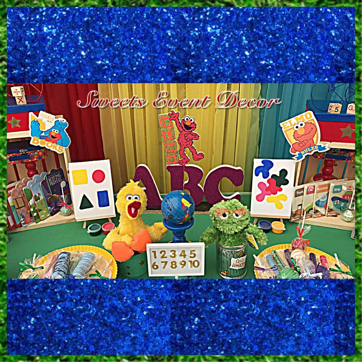 Sesame Street Birthday Party Ideas | Photo 1 of 18 | Catch My Party