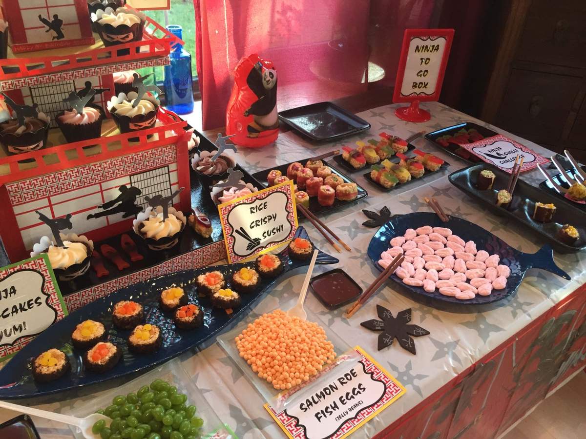 Ninja Birthday Party Ideas | Photo 86 of 94 | Catch My Party