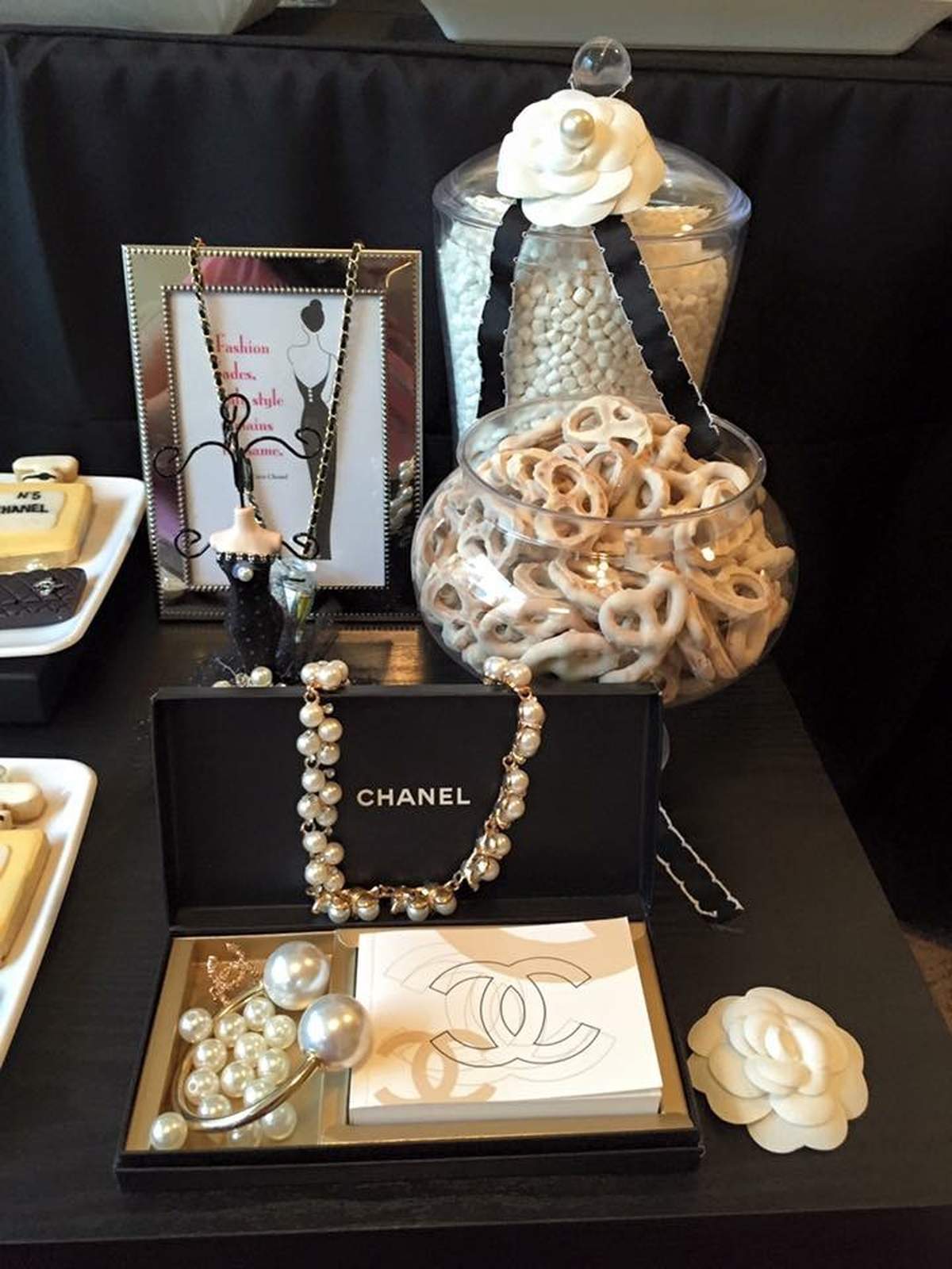 Chanel Birthday Party Ideas | Photo 6 of 39 | Catch My Party