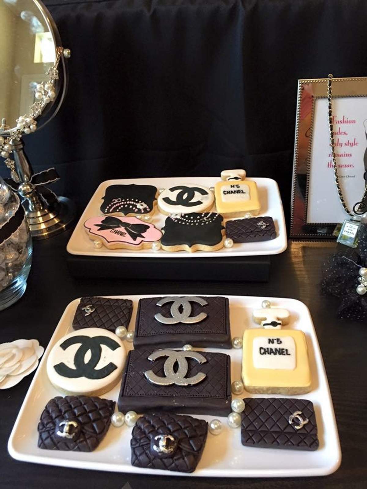 Chanel Birthday Party Ideas | Photo 1 of 39 | Catch My Party