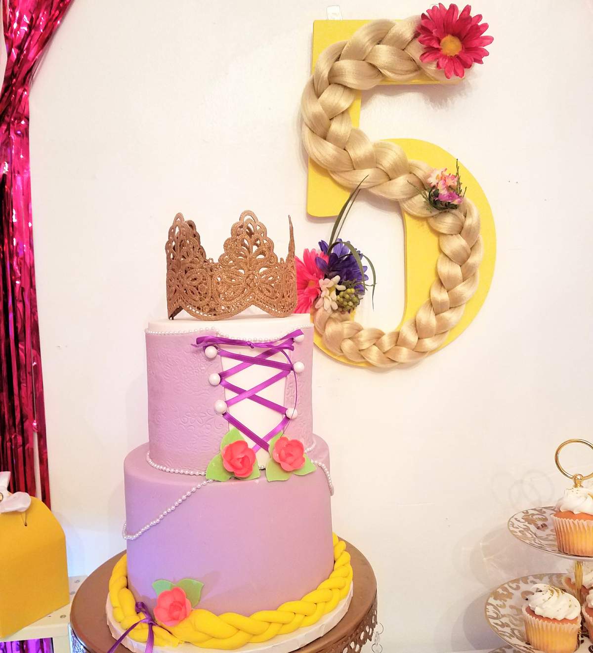 Rapunzel Birthday Party Ideas | Photo 4 of 16 | Catch My Party