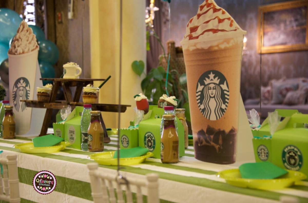 Starbucks Birthday Party Ideas | Photo 6 of 40 | Catch My Party