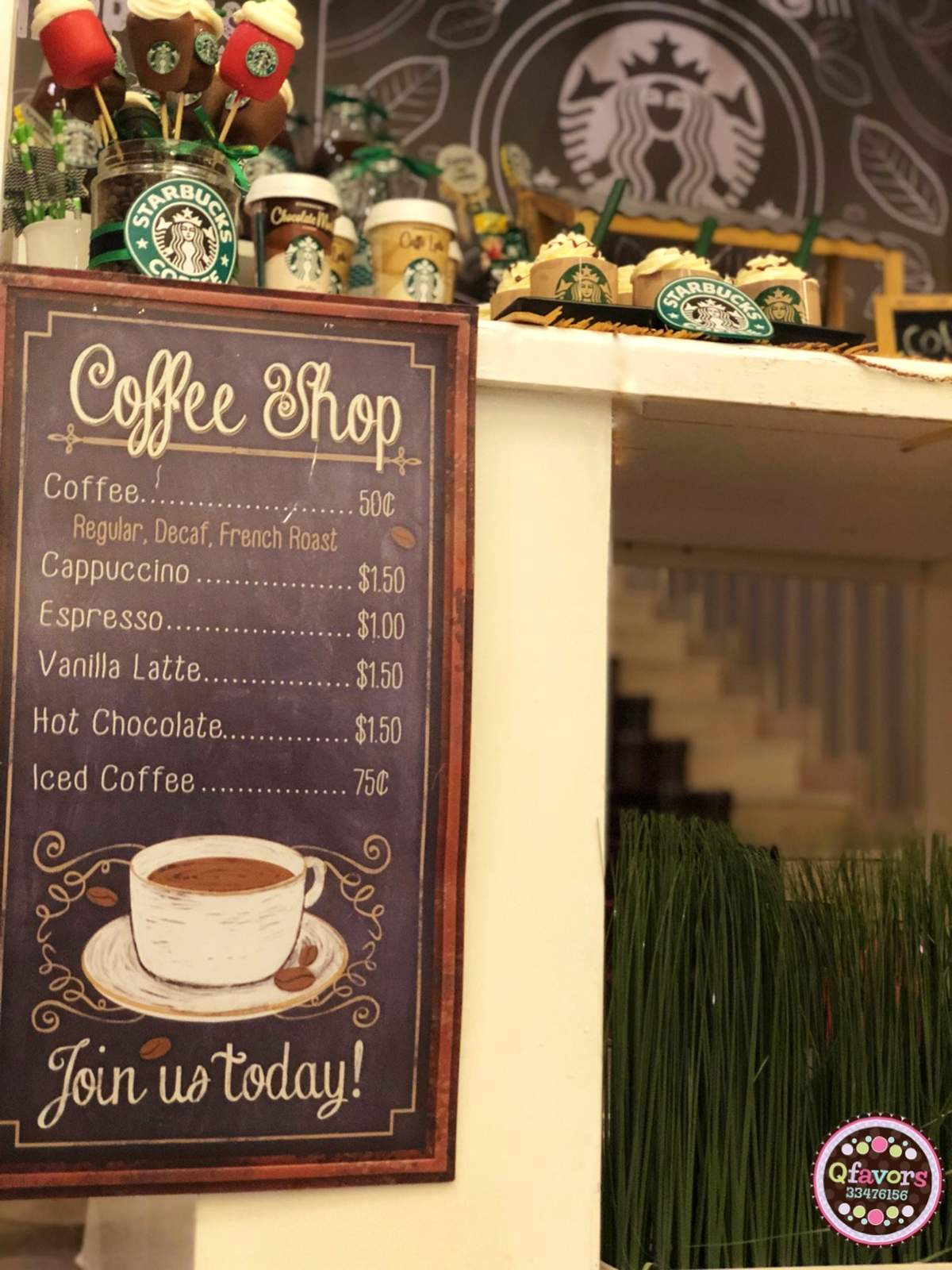 Starbucks Birthday Party Ideas | Photo 6 of 40 | Catch My Party