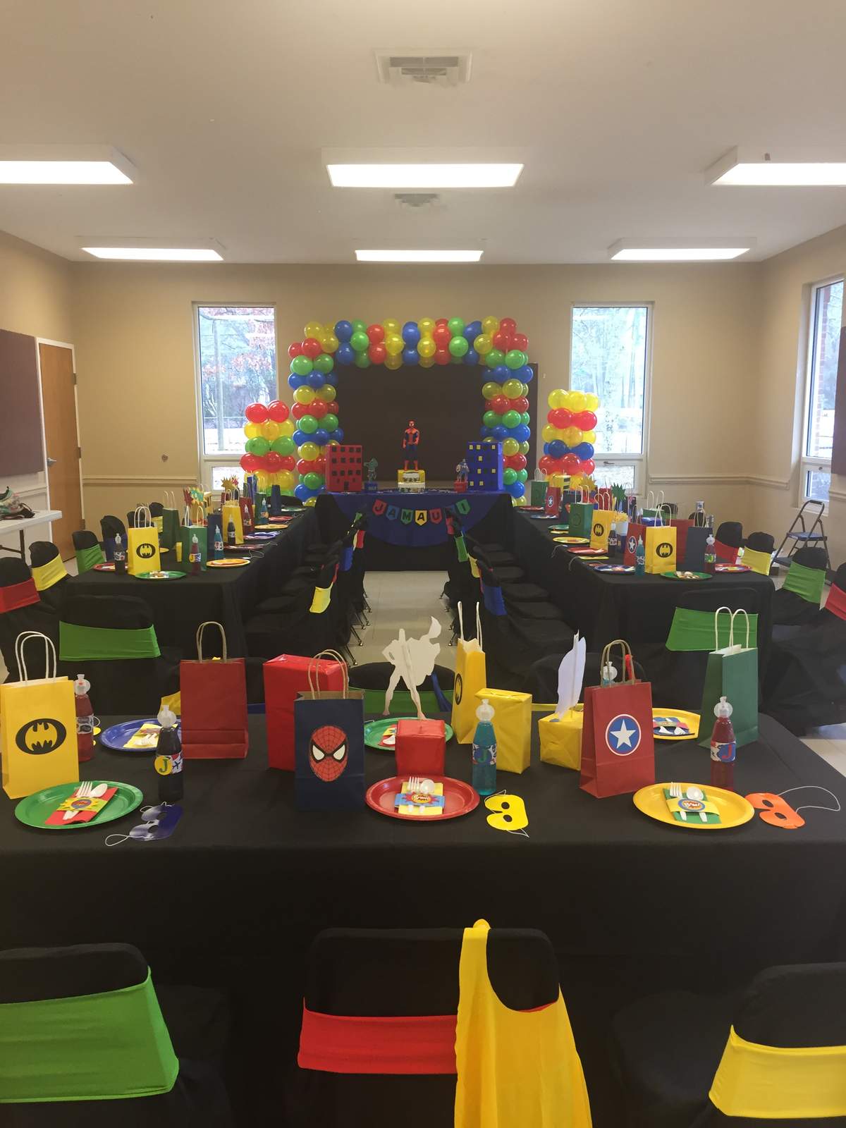 Jamuri's Superhero Adventure / Birthday "Superhero Birthday Party ...