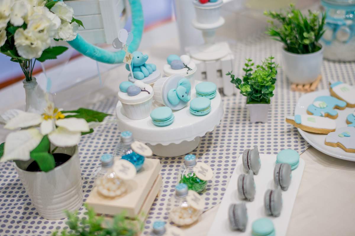 Elephant Theme Birthday Party Ideas | Photo 1 of 19 | Catch My Party