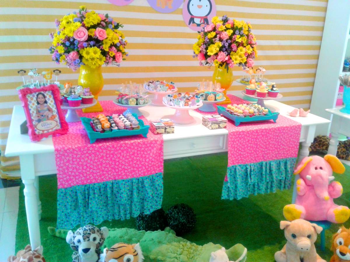 Animals Birthday Party Ideas | Photo 1 of 18 | Catch My Party