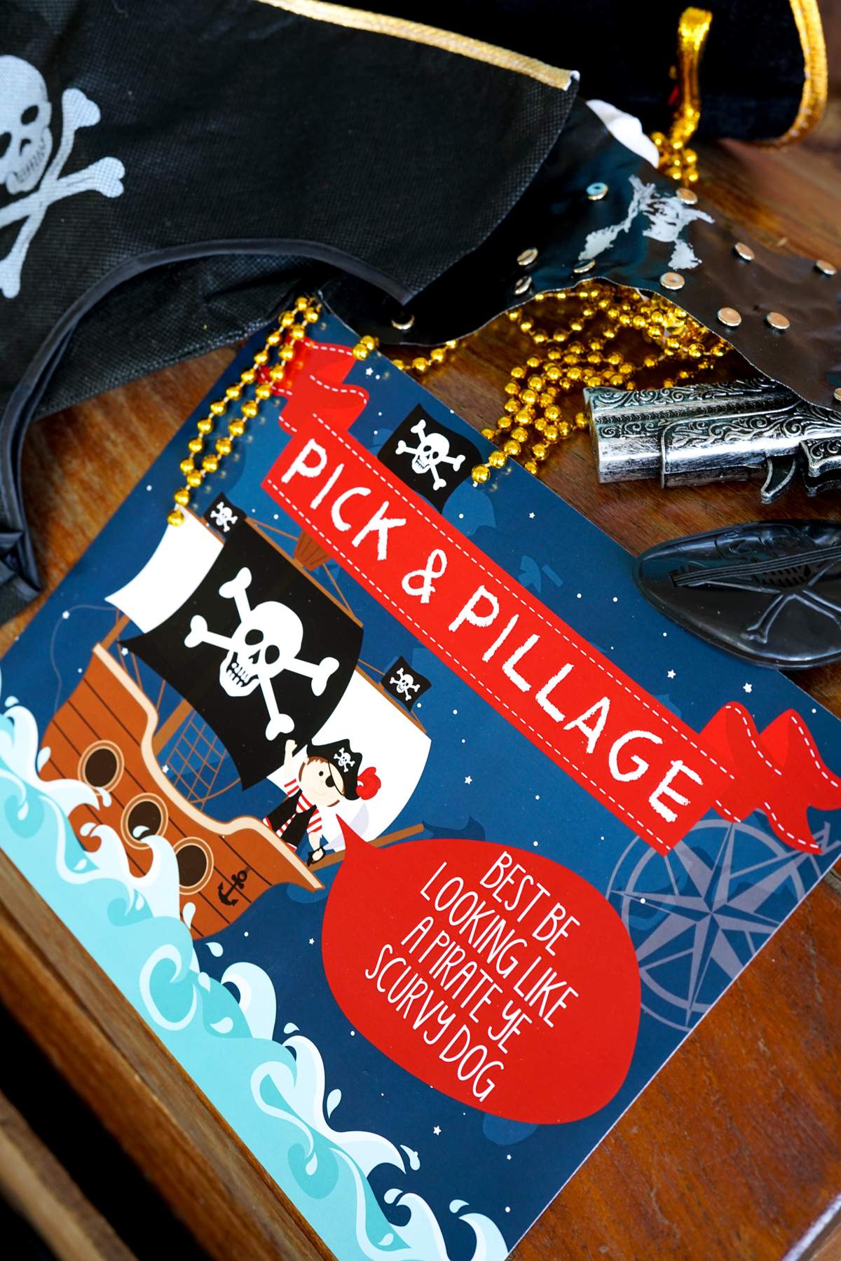 Classic Pirate Party Birthday Party Ideas Photo 1 Of 24 Catch My Party