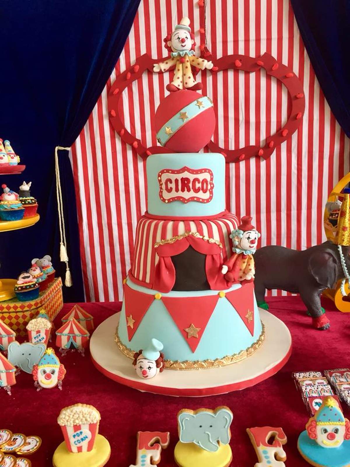 Vintage Circus Birthday Party Circus Birthday Party Decoration