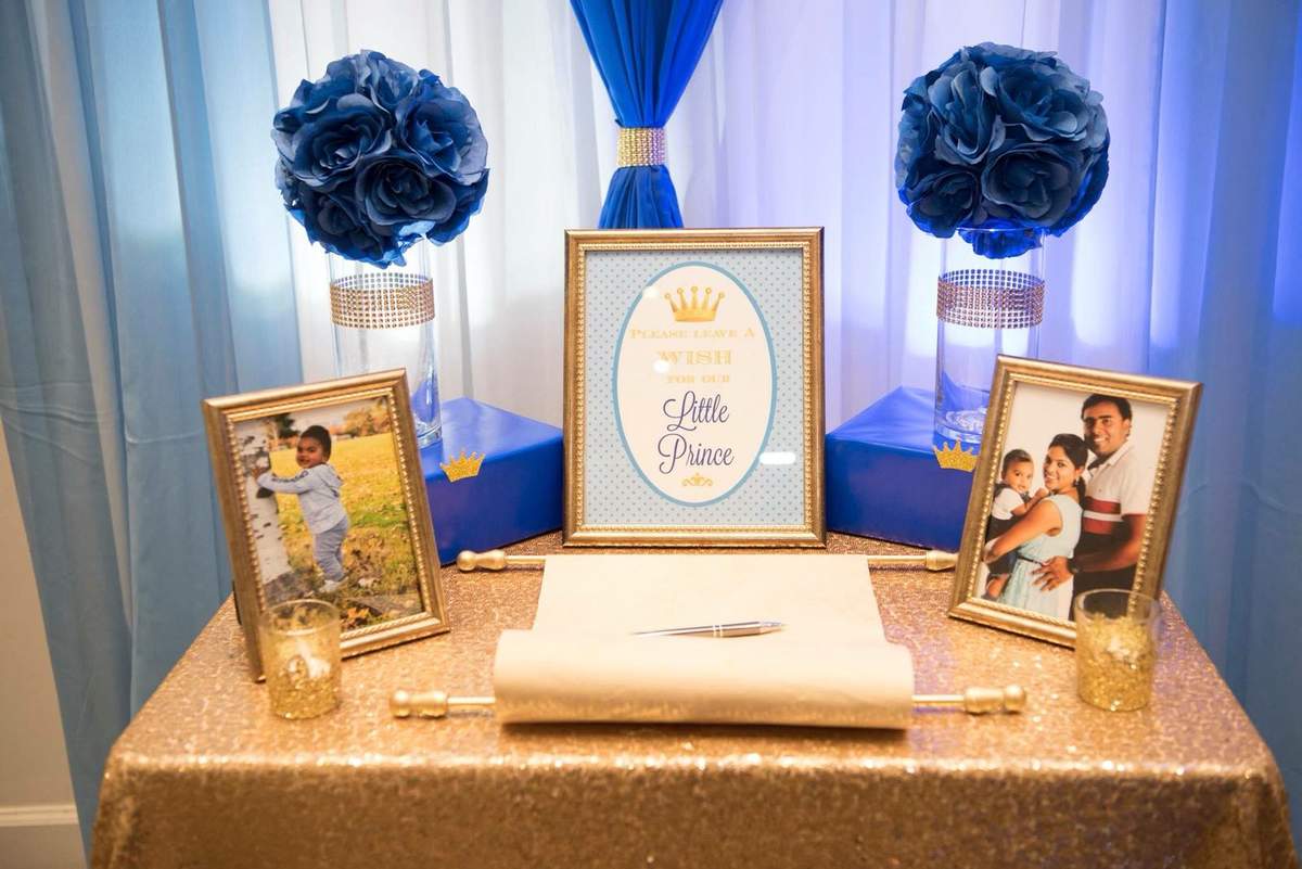 Prince theme Birthday Party Ideas | Photo 1 of 11 | Catch My Party