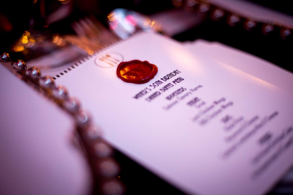 "Kiss from a Rose" & Bruce Wayne/Batman Inspired Birthday Dinner Party ...