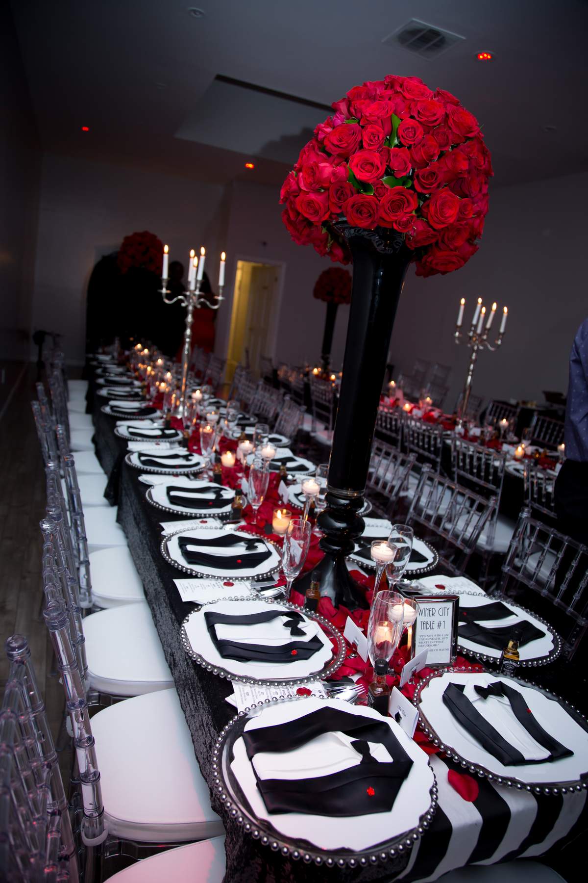 "Kiss from a Rose" & Bruce Wayne/Batman Inspired Birthday Dinner Party ...