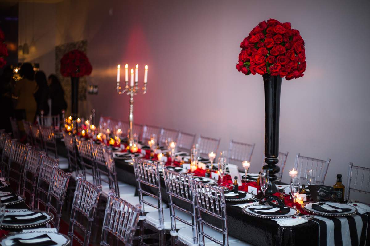 "Kiss from a Rose" & Bruce Wayne/Batman Inspired Birthday Dinner Party ...