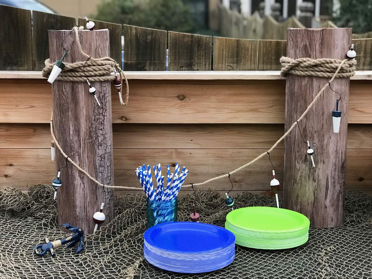 Fishing Birthday Party Ideas | Photo 19 of 26 | Catch My Party