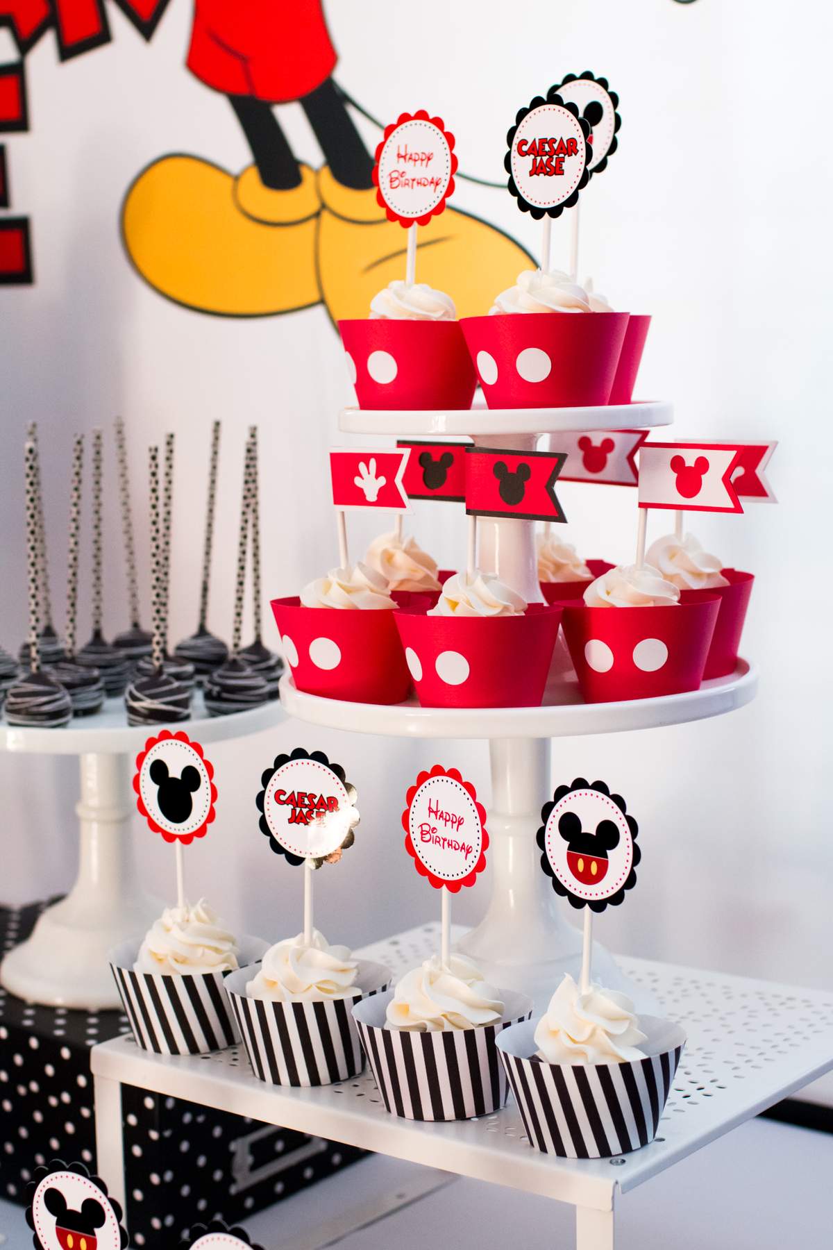 Mickey Mouse Birthday Party Ideas | Photo 8 of 27 | Catch My Party
