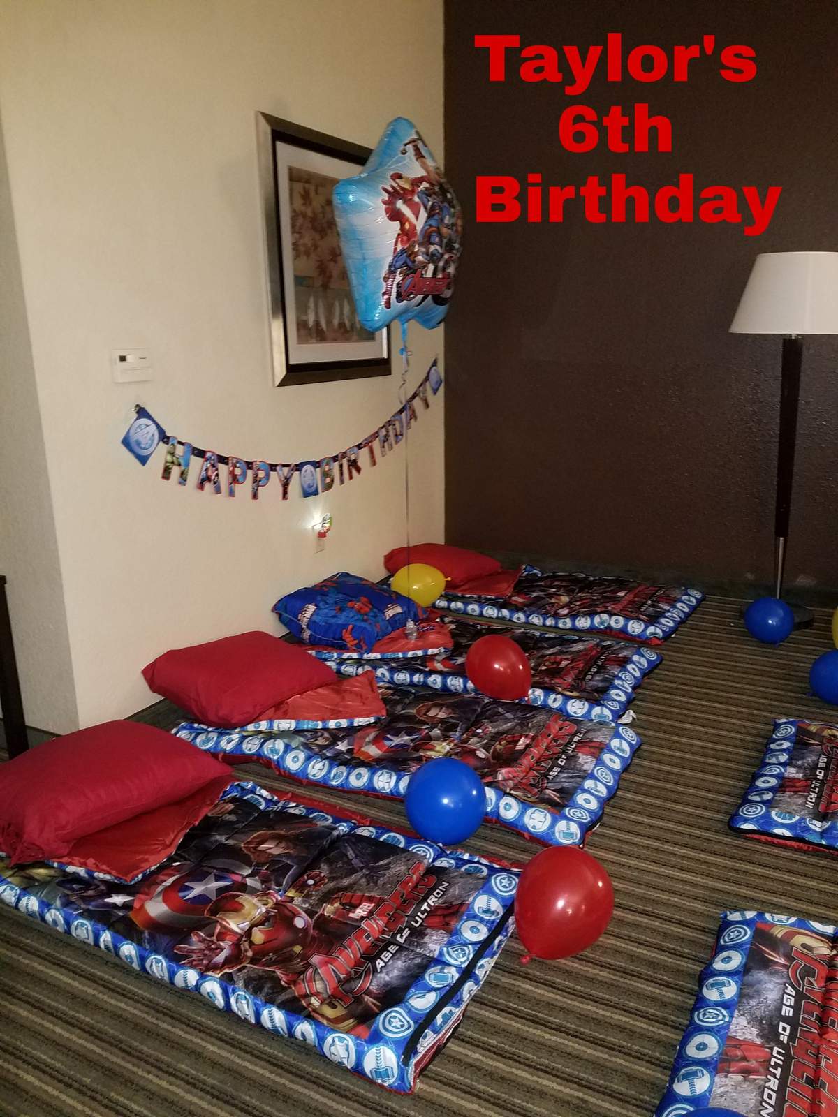 Taylor's Avegers and Lego Sleepover Birthday Party Ideas | Photo 4 of ...