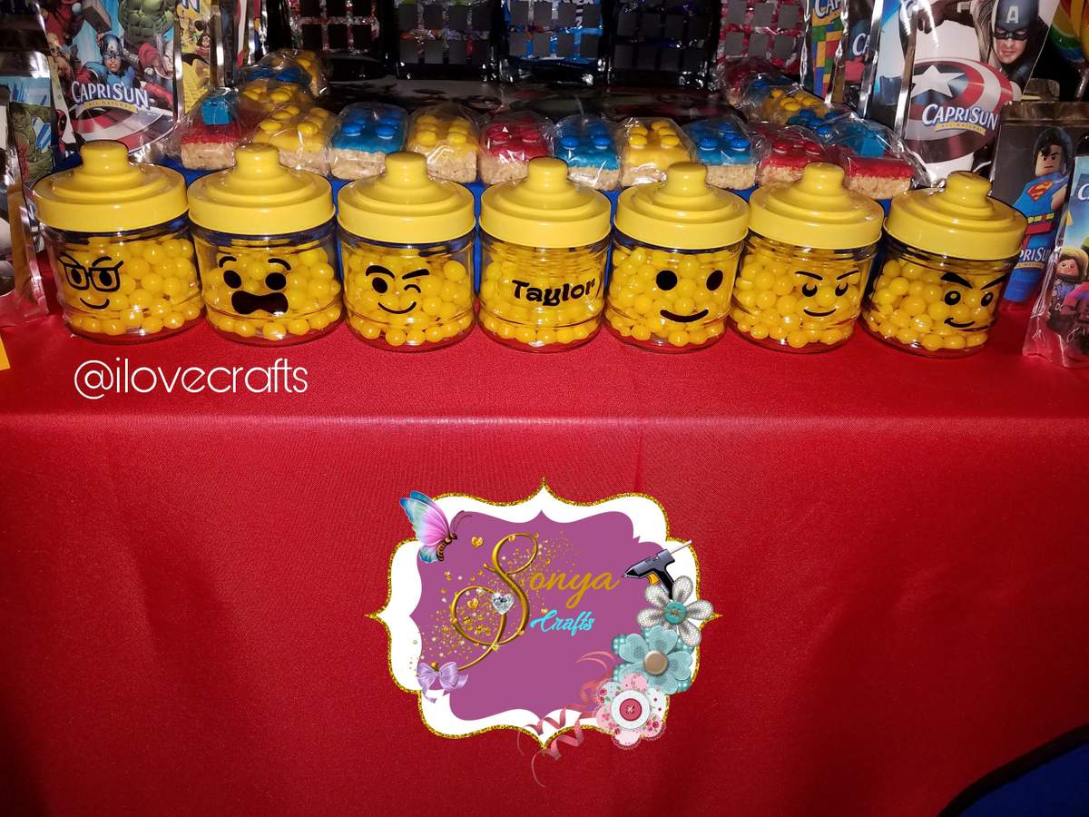 Taylor's Avegers and Lego Sleepover Birthday Party Ideas | Photo 4 of ...