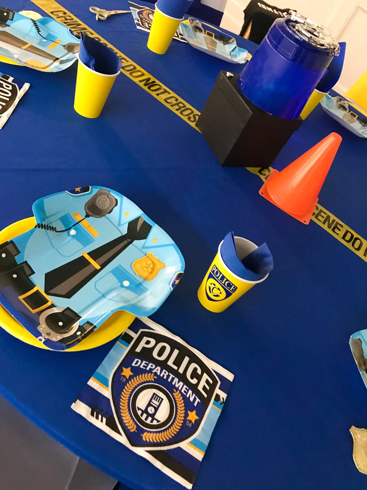 Police Birthday Party Ideas | Photo 11 of 22 | Catch My Party