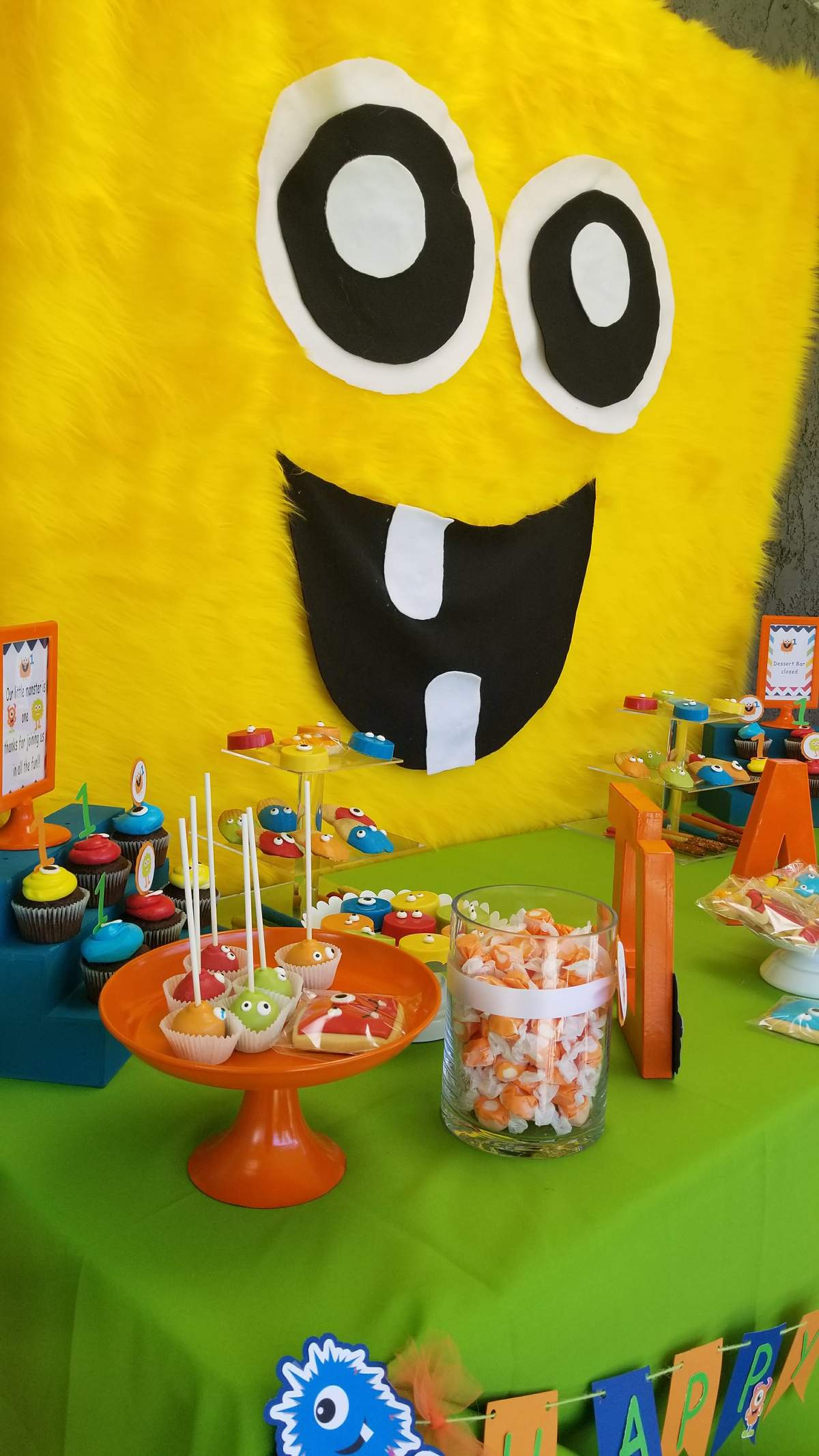 Monster theme party Birthday Party Ideas | Photo 1 of 18 | Catch My Party