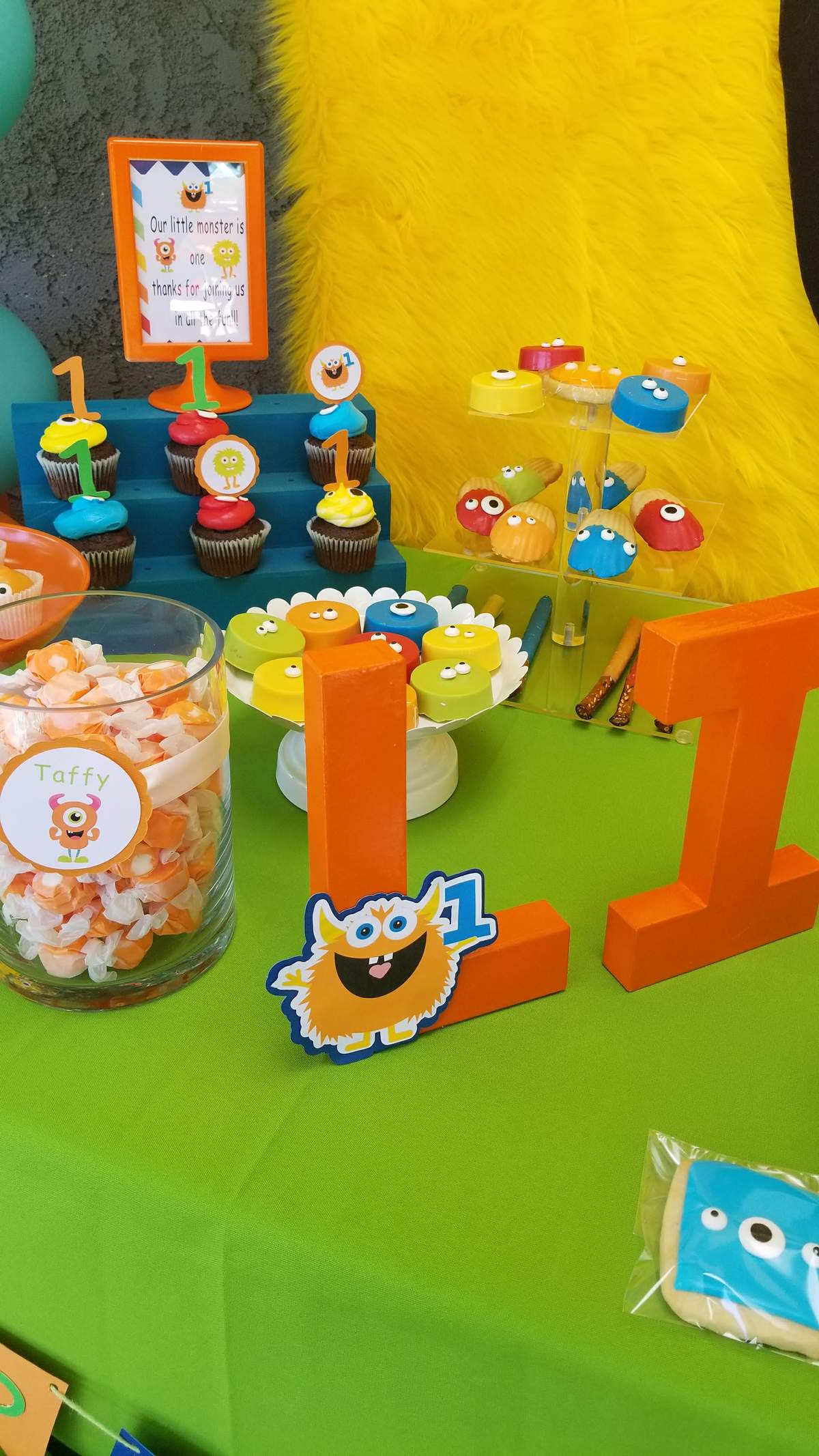 Monster theme party Birthday Party Ideas | Photo 1 of 18 | Catch My Party
