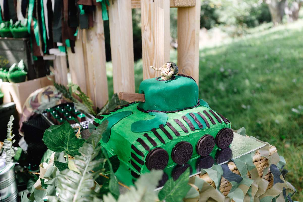 Army Party Birthday Party Ideas | Photo 3 of 41 | Catch My Party