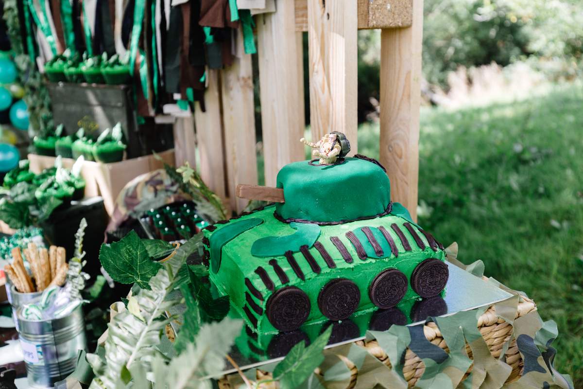 Army Party Birthday Party Ideas | Photo 3 of 41 | Catch My Party