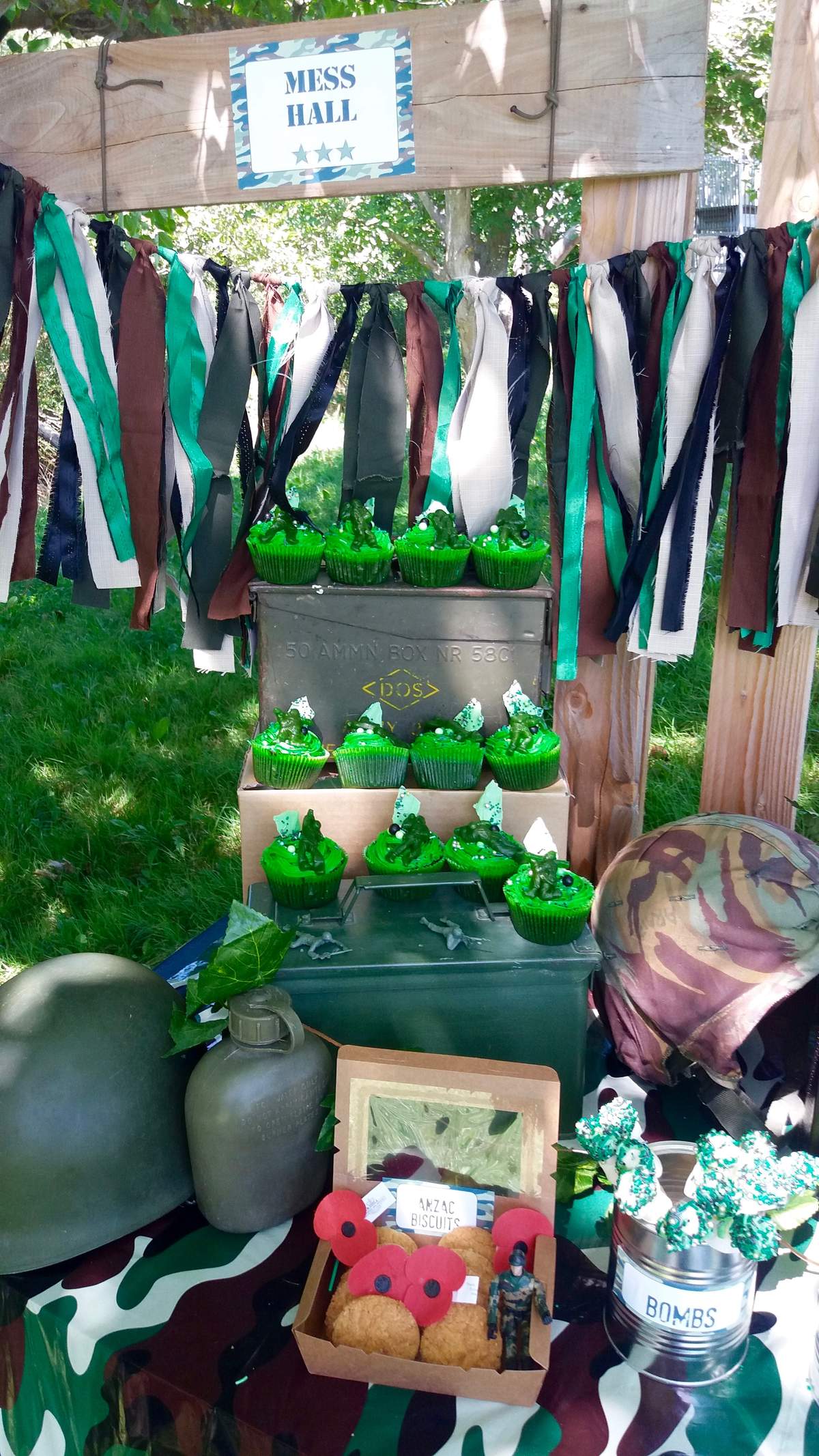 Army Party Birthday Party Ideas | Photo 1 of 41 | Catch My Party