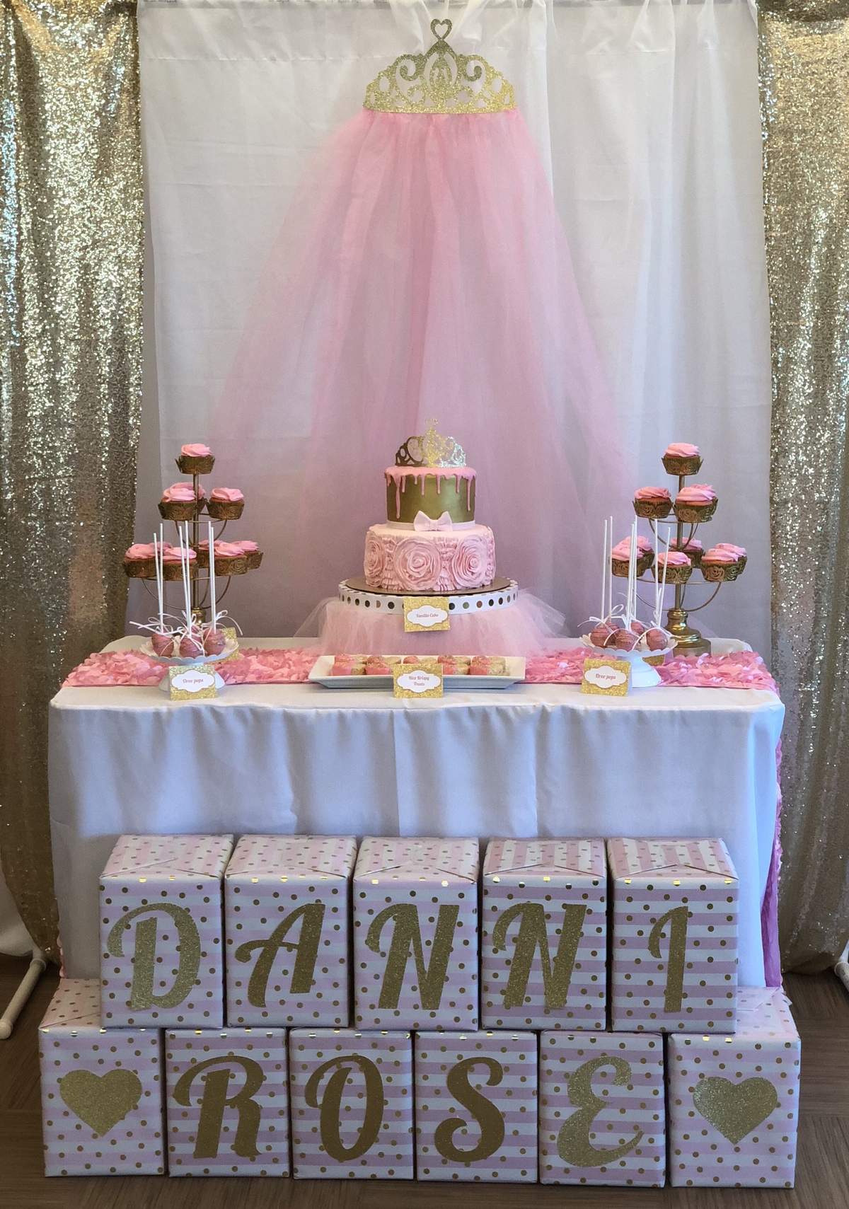 Princess Baby Shower Party Ideas | Photo 22 of 27 | Catch My Party