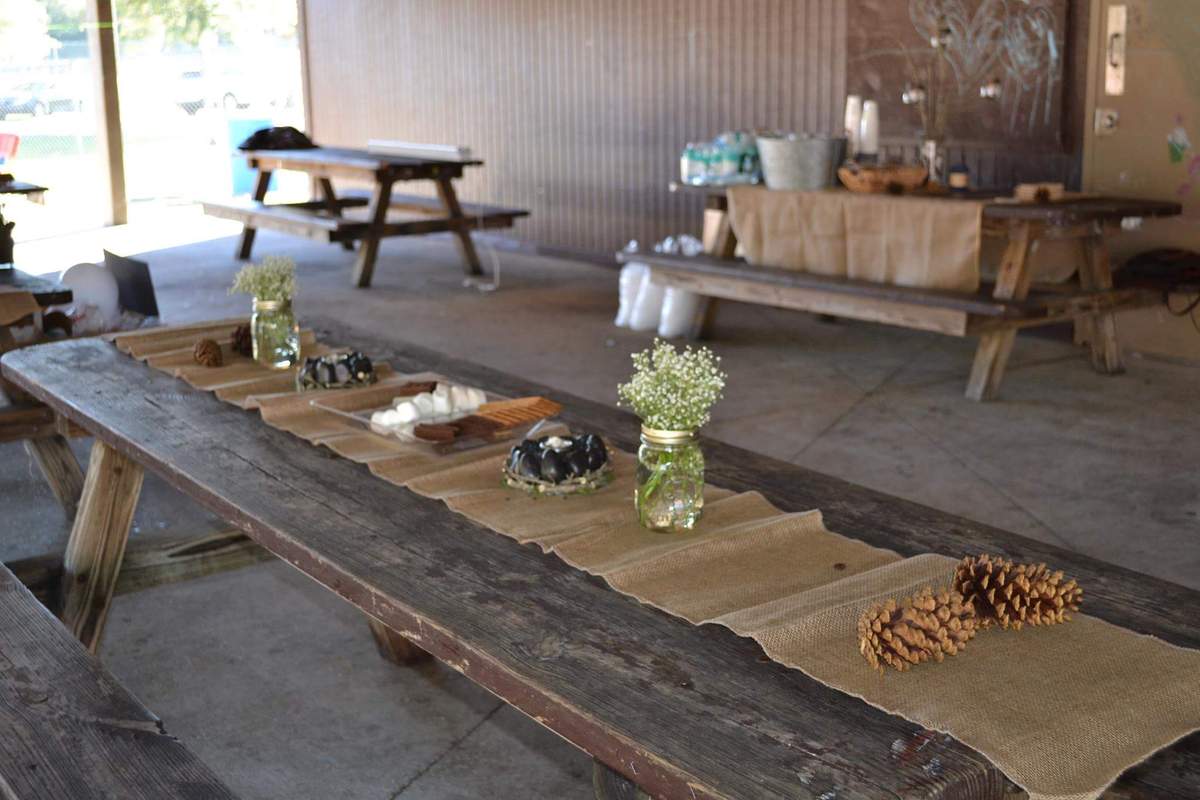 Fox Botanical Nature Minimalist Baby Shower Party Ideas | Photo 1 of 12 ...