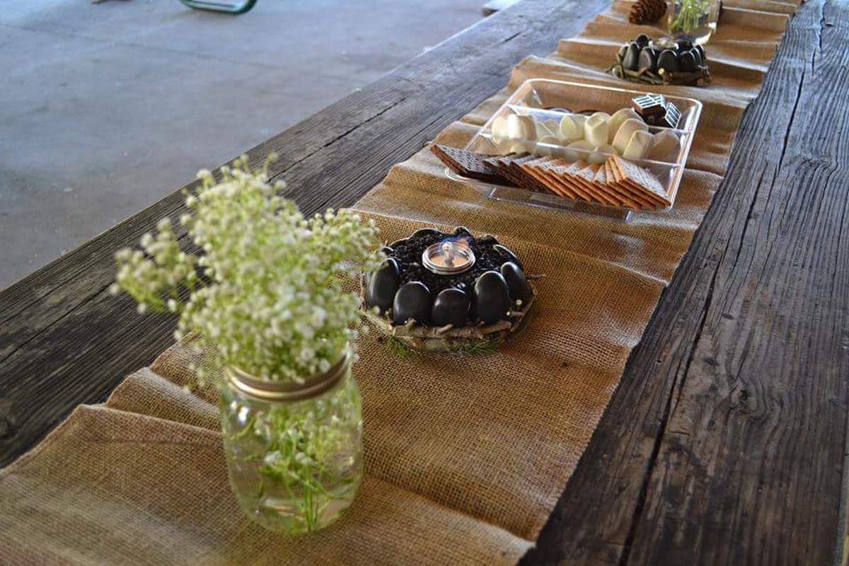 Fox Botanical Nature Minimalist Baby Shower Party Ideas | Photo 1 of 12 ...