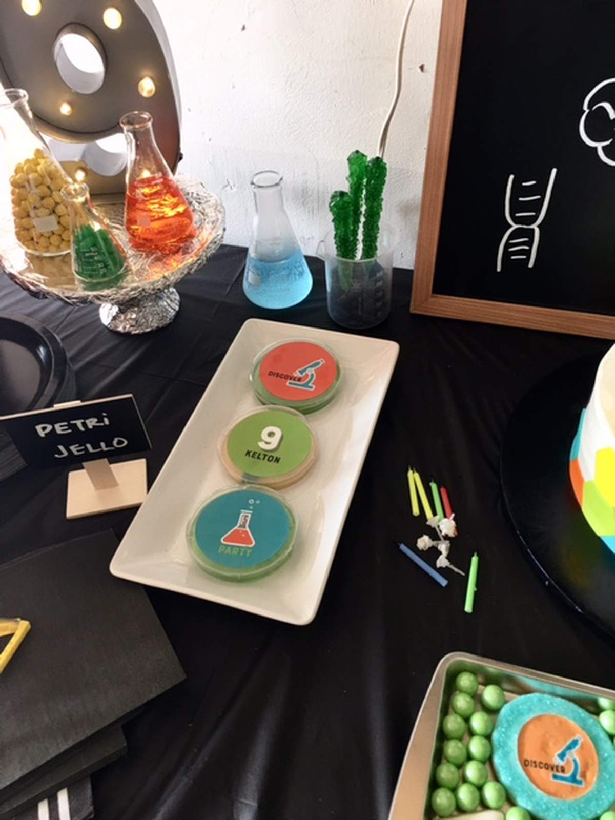 Science Lab Birthday Party Ideas | Photo 1 of 40 | Catch My Party