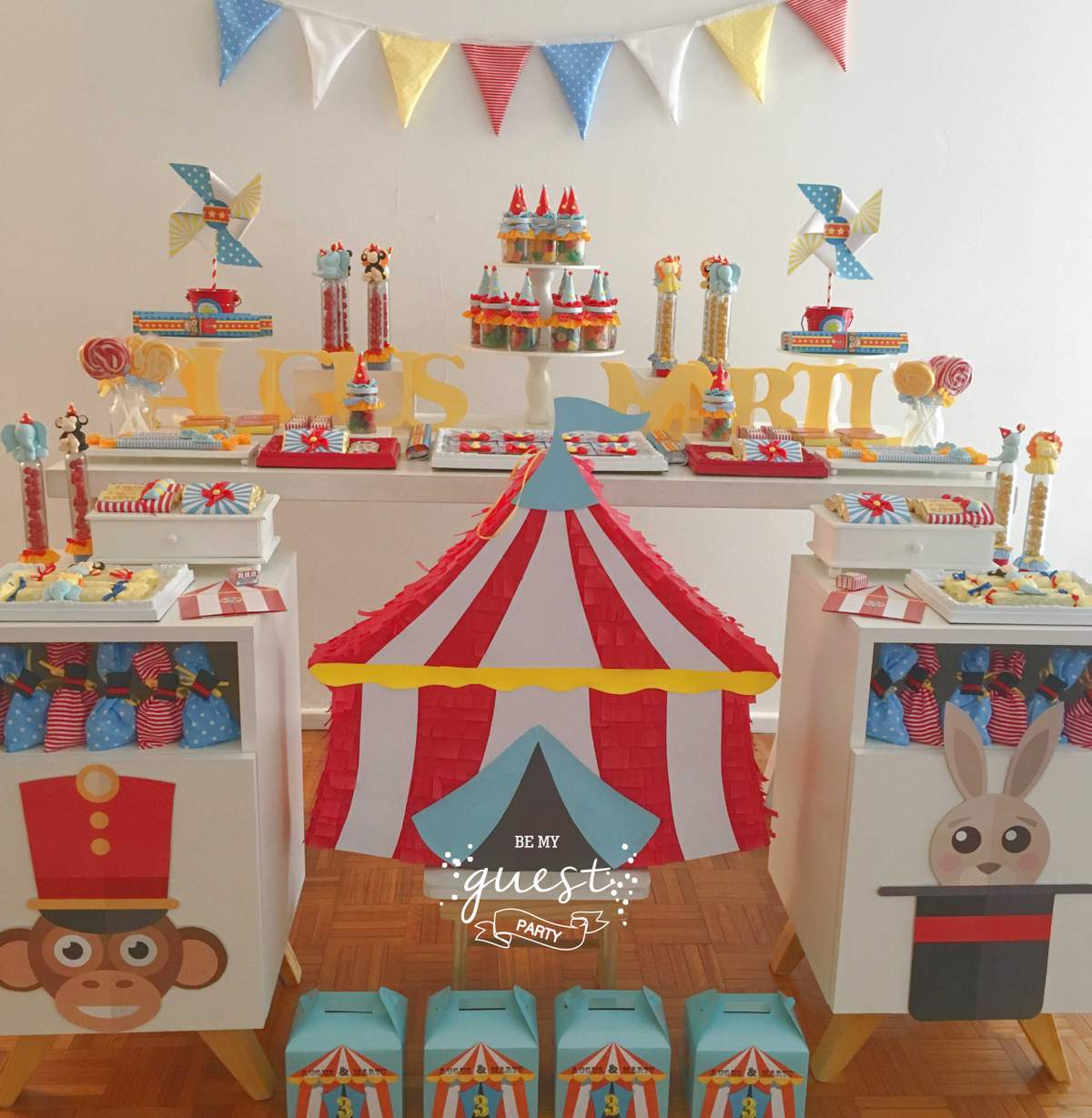 Circus / Carnival Birthday Party Ideas | Photo 1 of 31 | Catch My Party