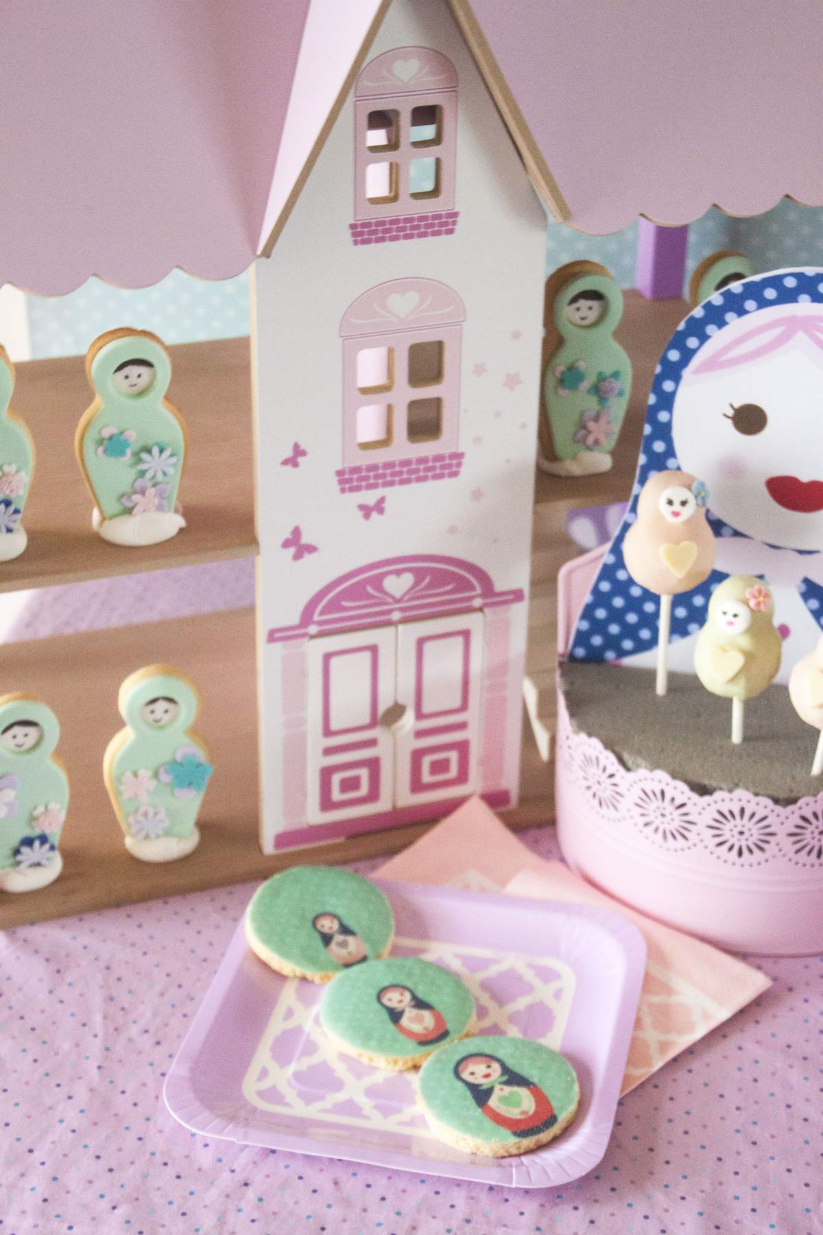 Matryoshka Babushka Nesting Dolls Birthday Party Ideas | Photo 4 of 17 ...