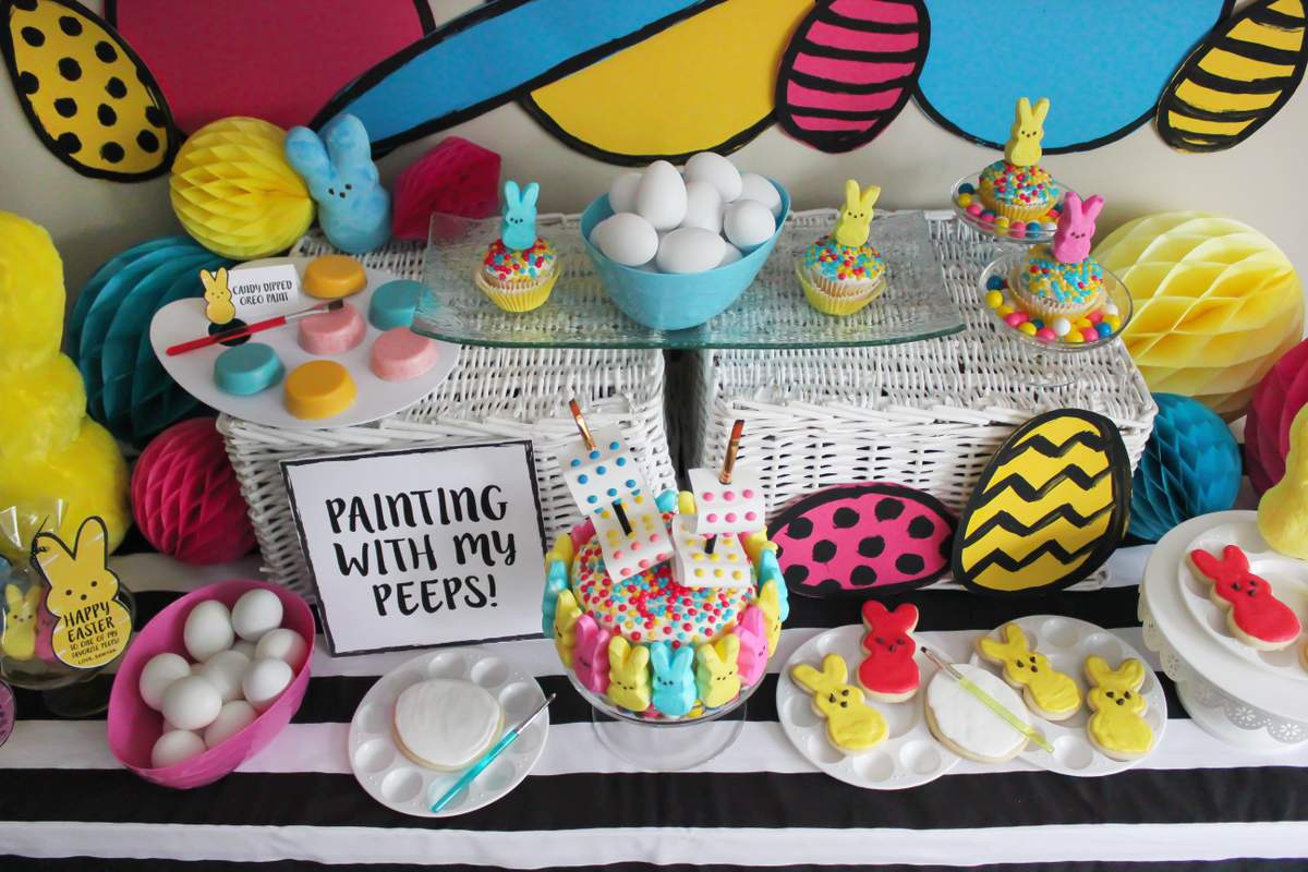 Easter Egg Coloring Party Easter Party Ideas | Photo 1 of 39 | Catch My ...