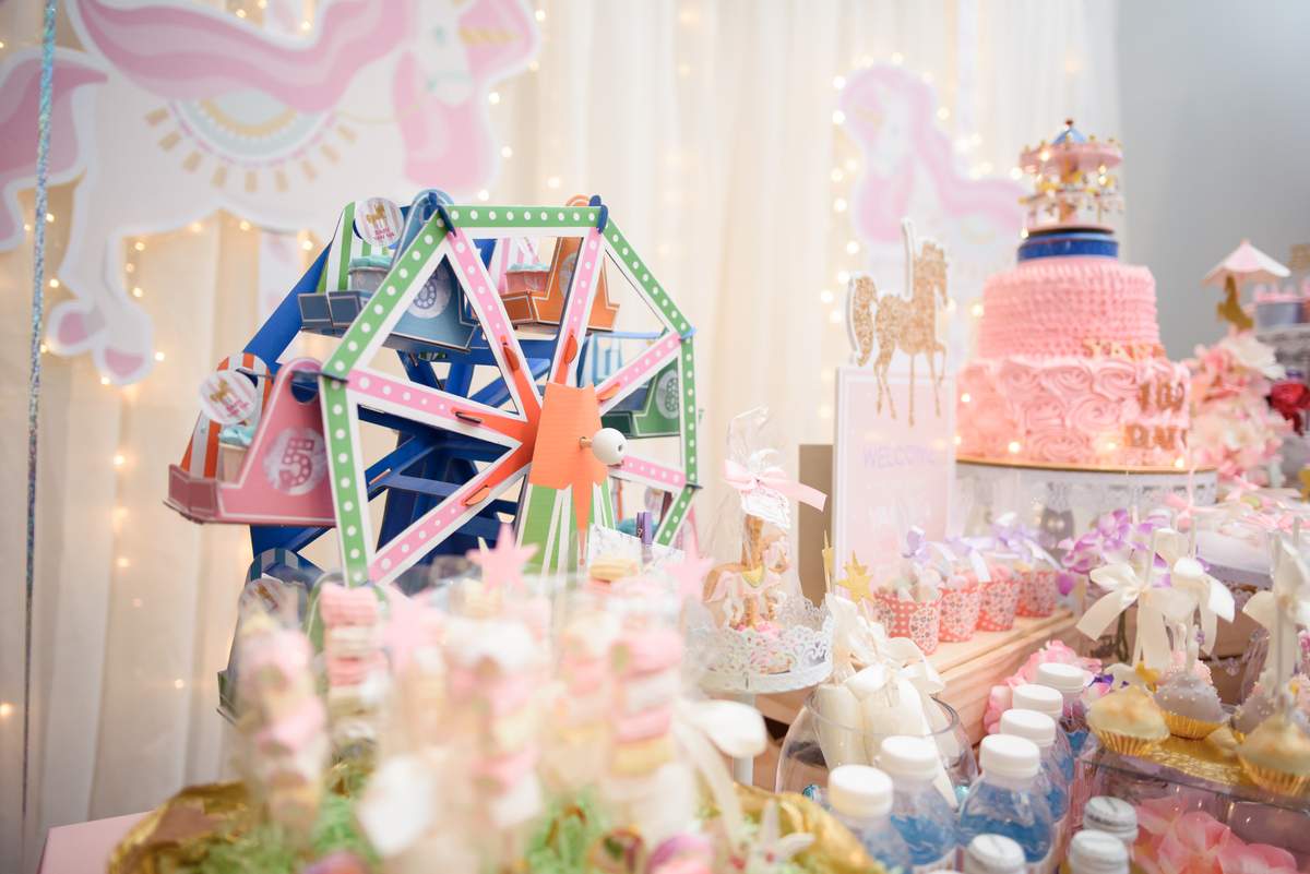 Carousel Dinner Party Party Ideas | Photo 1 of 11 | Catch My Party