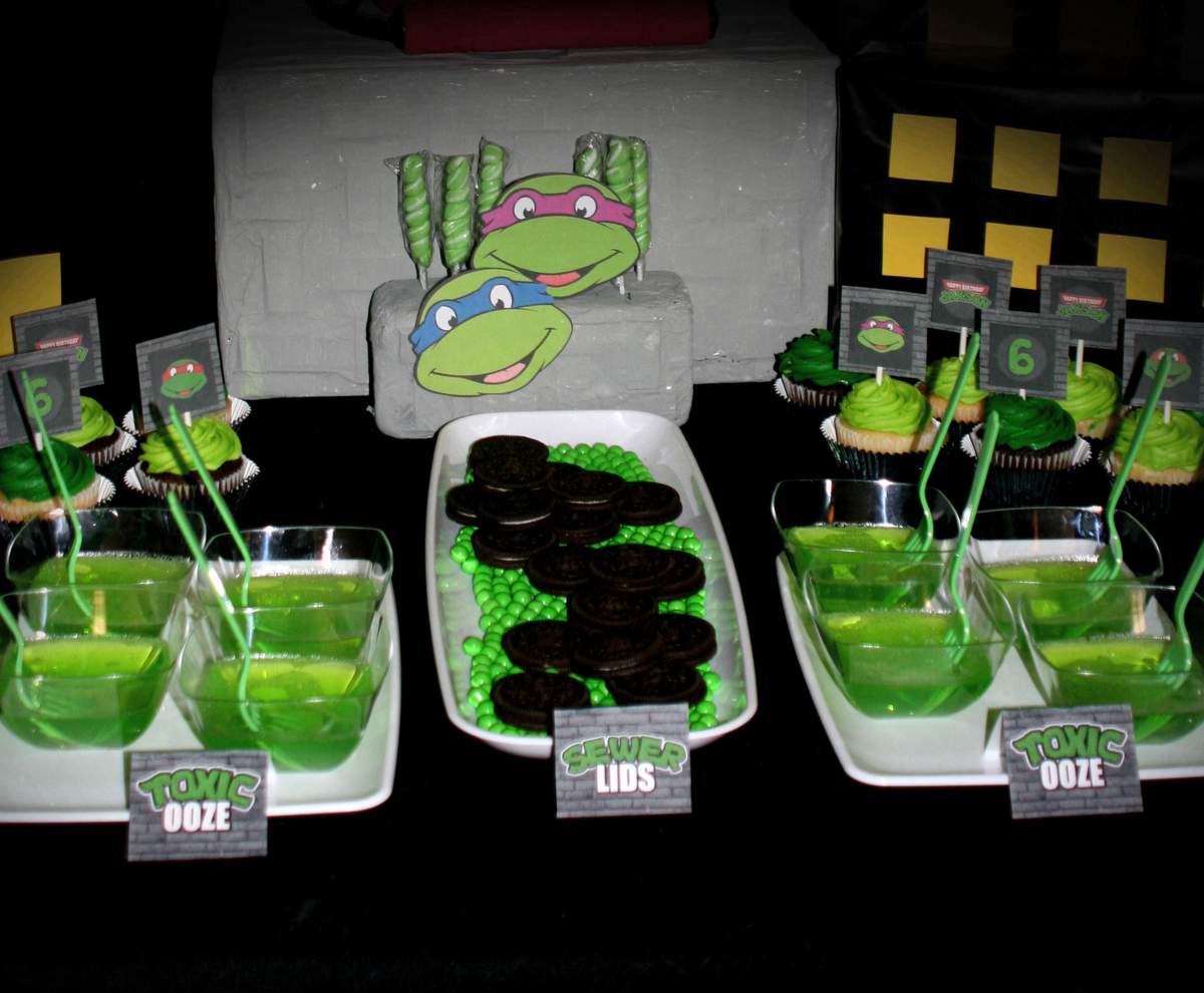 Teenage Mutant Ninja Turtles / Birthday "Jaxson's 6th Birthday Party ...