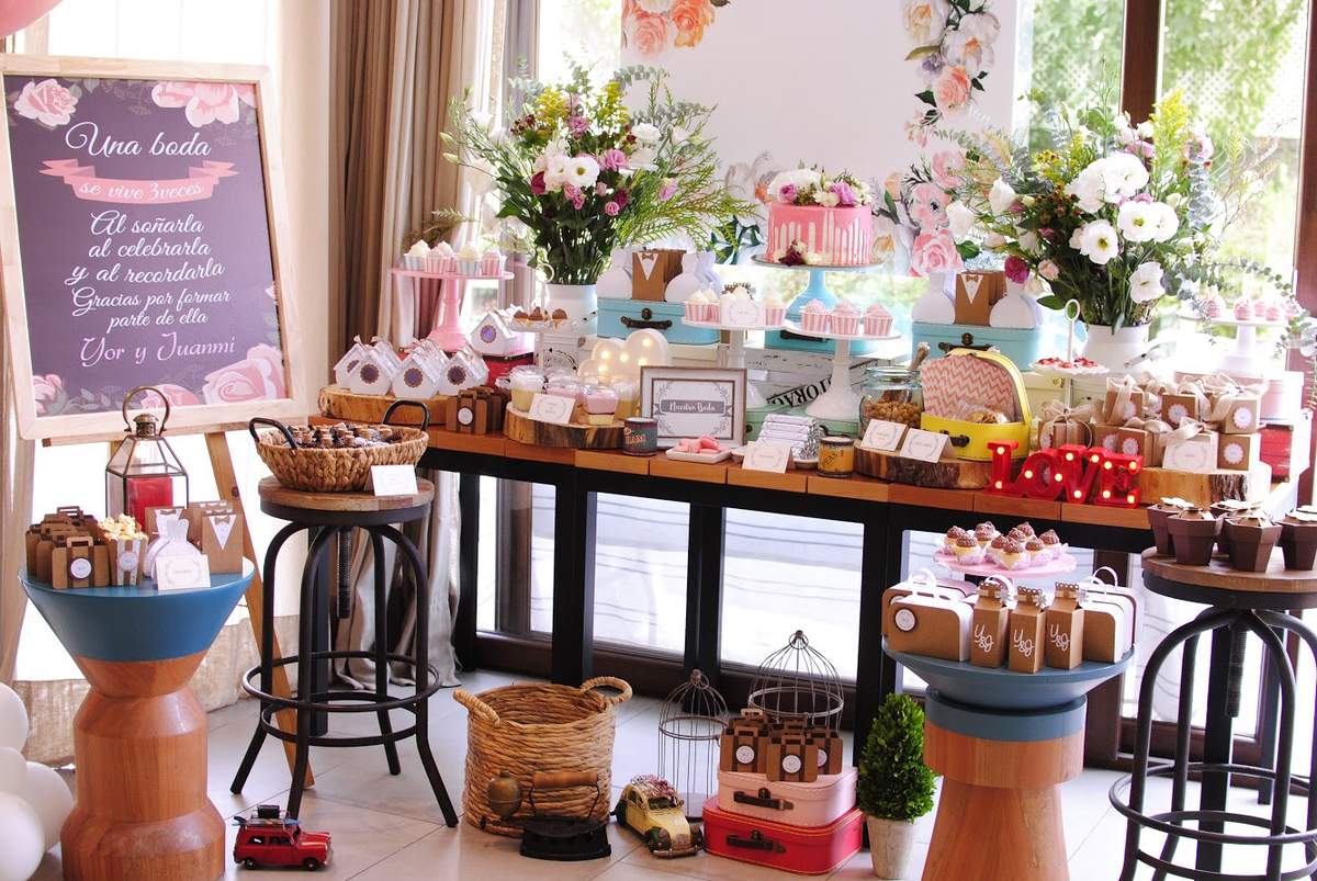 Rústico vintage Wedding Party Ideas | Photo 4 of 59 | Catch My Party