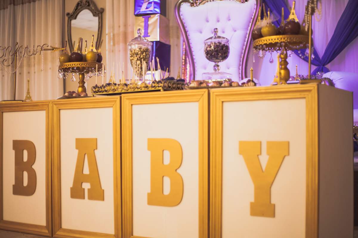 French / Parisian Baby Shower Party Ideas | Photo 1 of 22 | Catch My Party
