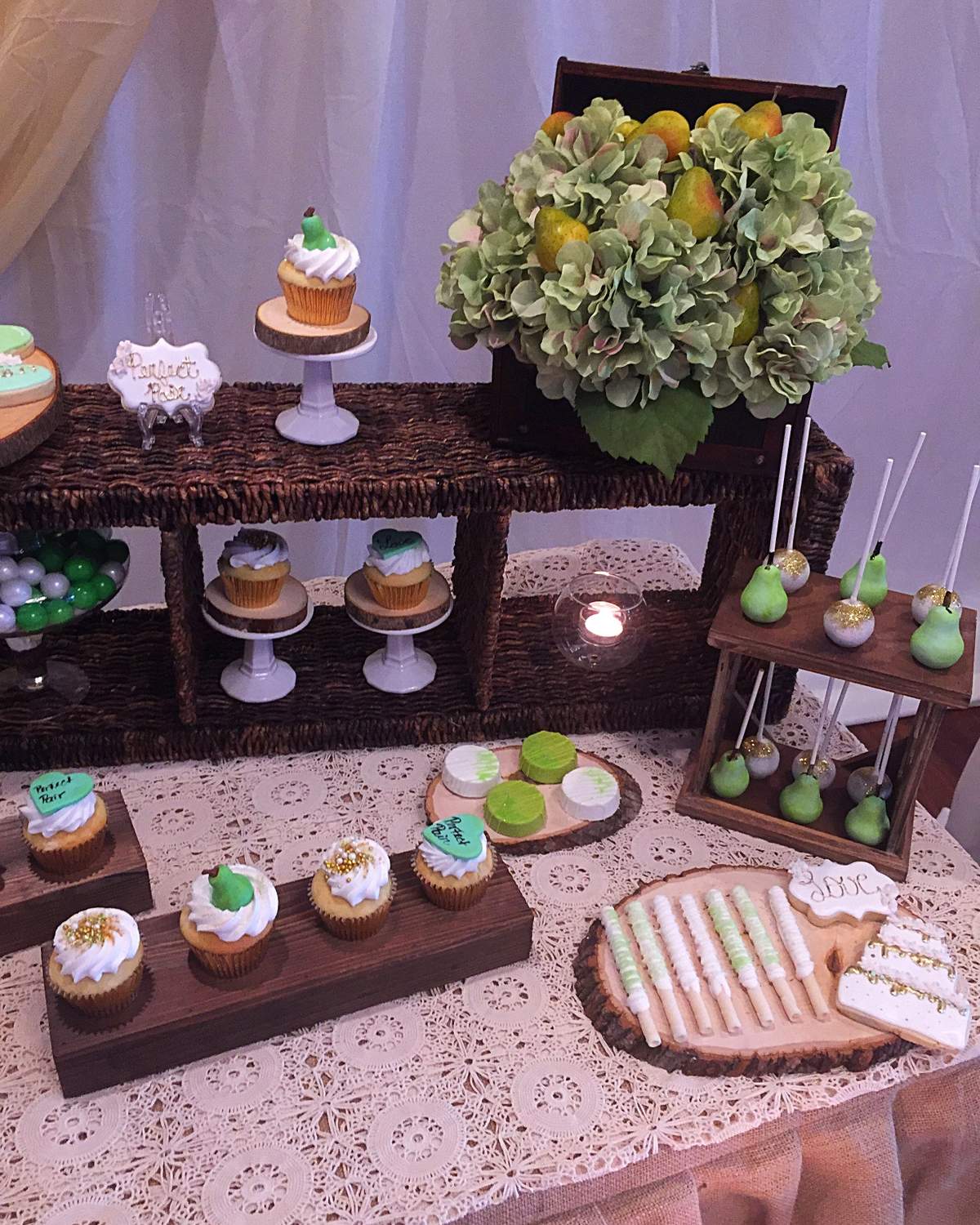 Pears Bridal/Wedding Shower Party Ideas | Photo 5 of 5 | Catch My Party