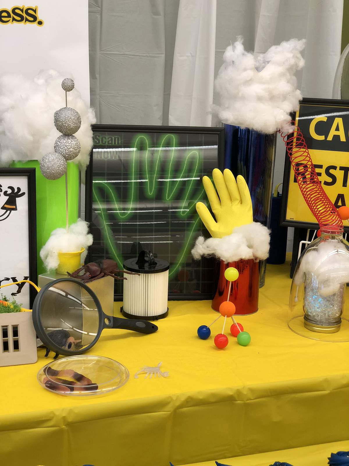 Science Blue & Gold Cub Scout Banquet Party Ideas | Photo 11 of 31 ...