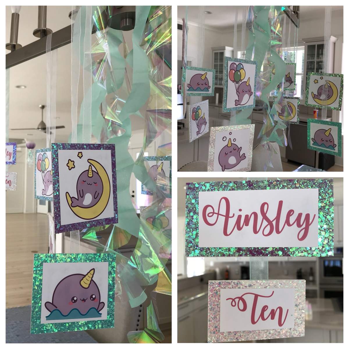 Narwhal- Unicorn of the Sea Birthday Party Ideas | Photo 1 of 8 | Catch ...