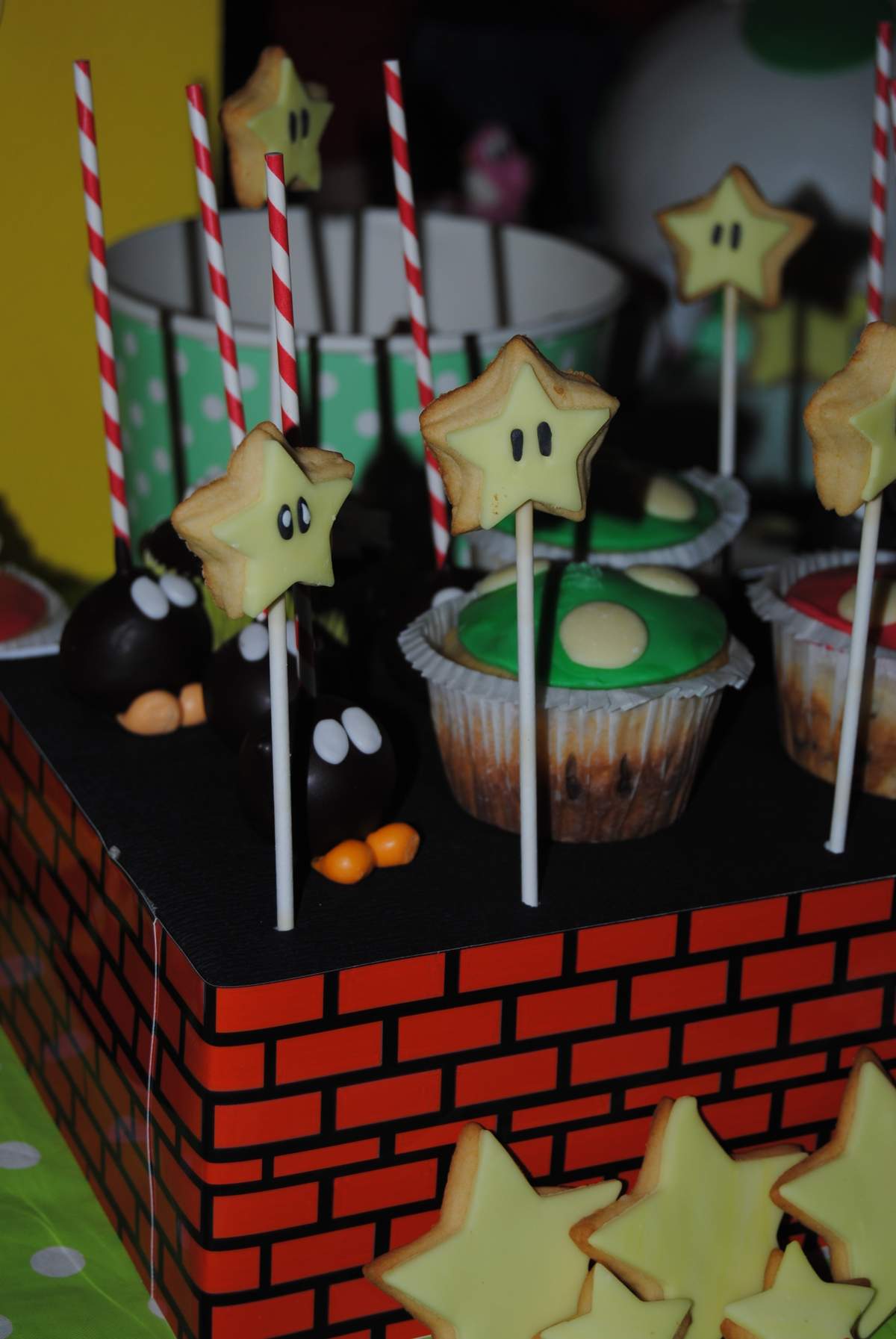 Yoshi & Super Mario Birthday Party Ideas | Photo 7 of 17 | Catch My Party