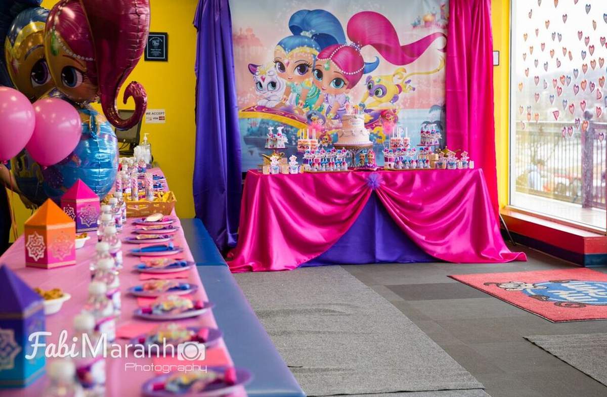 Shimmer and Shine Birthday Party Ideas | Photo 2 of 8 | Catch My Party
