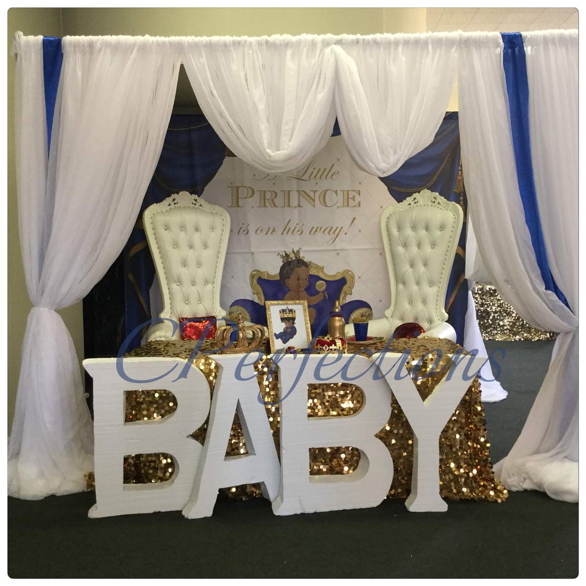 Royal Prince / Baby Shower "Royal Prince Baby Shower" | Catch My Party