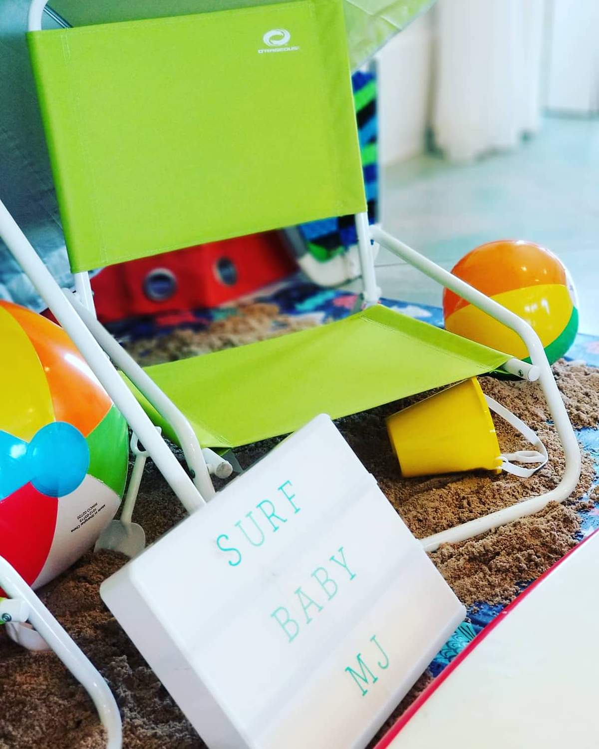 Beach / Surf Baby Shower Party Ideas | Photo 20 of 37 | Catch My Party