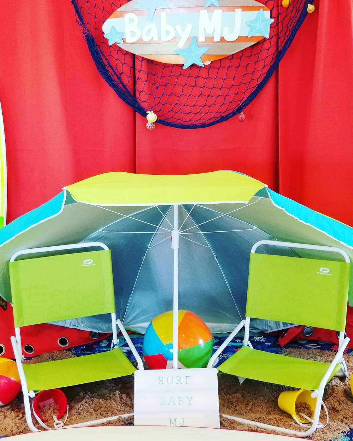 Beach / Surf Baby Shower Party Ideas | Photo 20 of 37 | Catch My Party