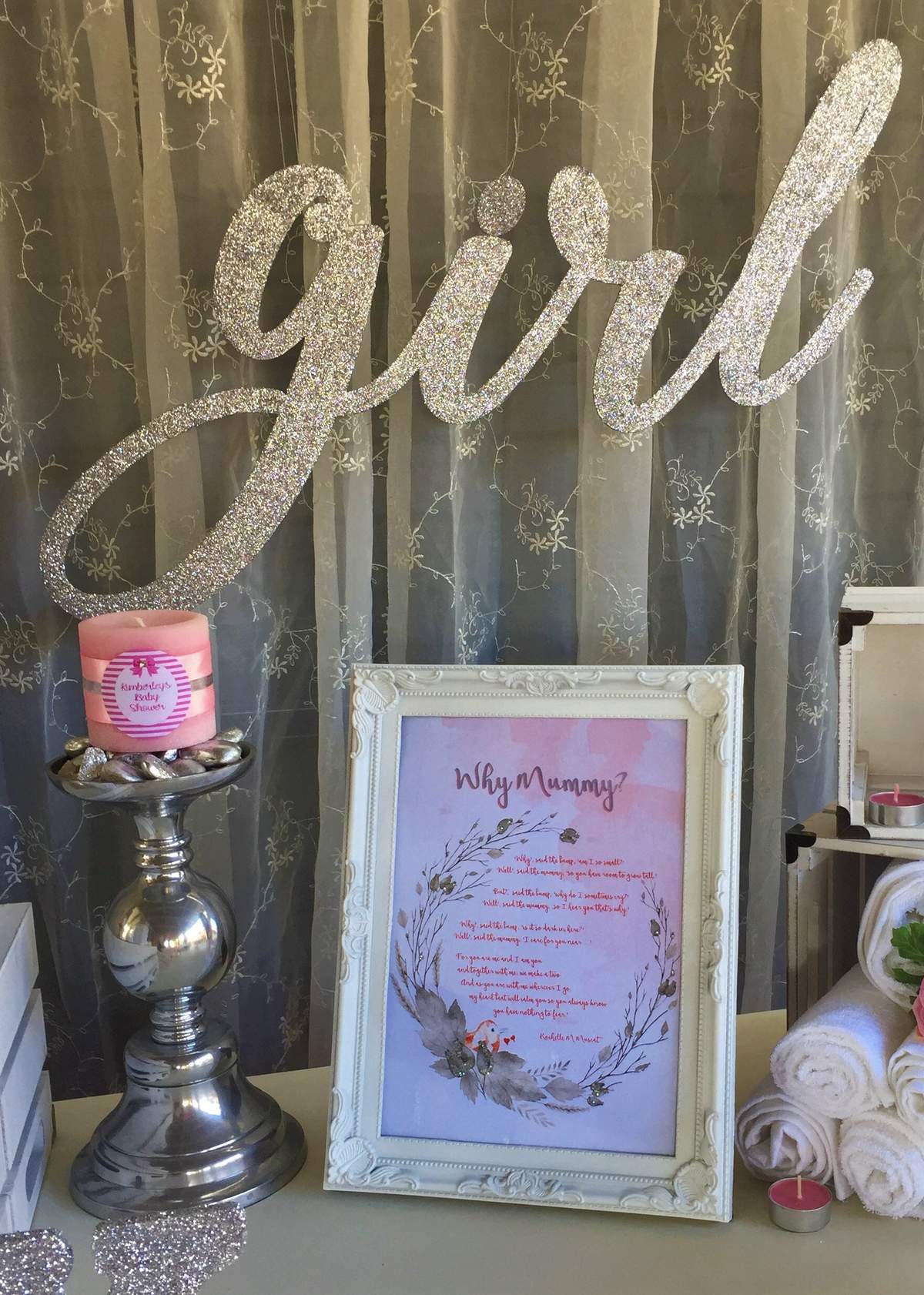 Buttons and Bows Baby Shower Party Ideas | Photo 1 of 13 | Catch My Party