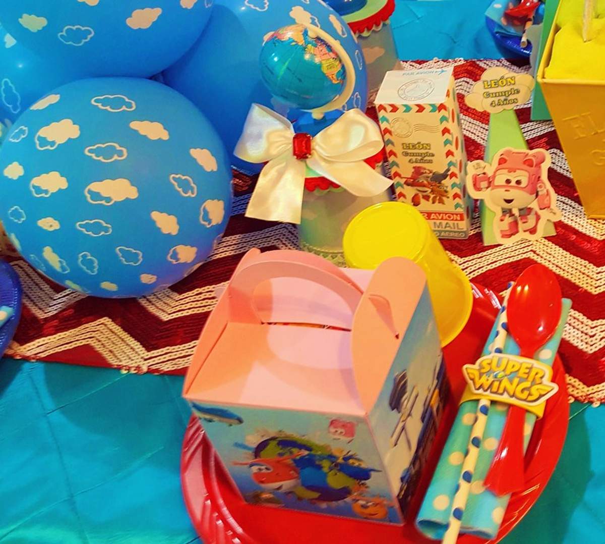 Super Wings Birthday Party Ideas | Photo 1 of 30 | Catch My Party