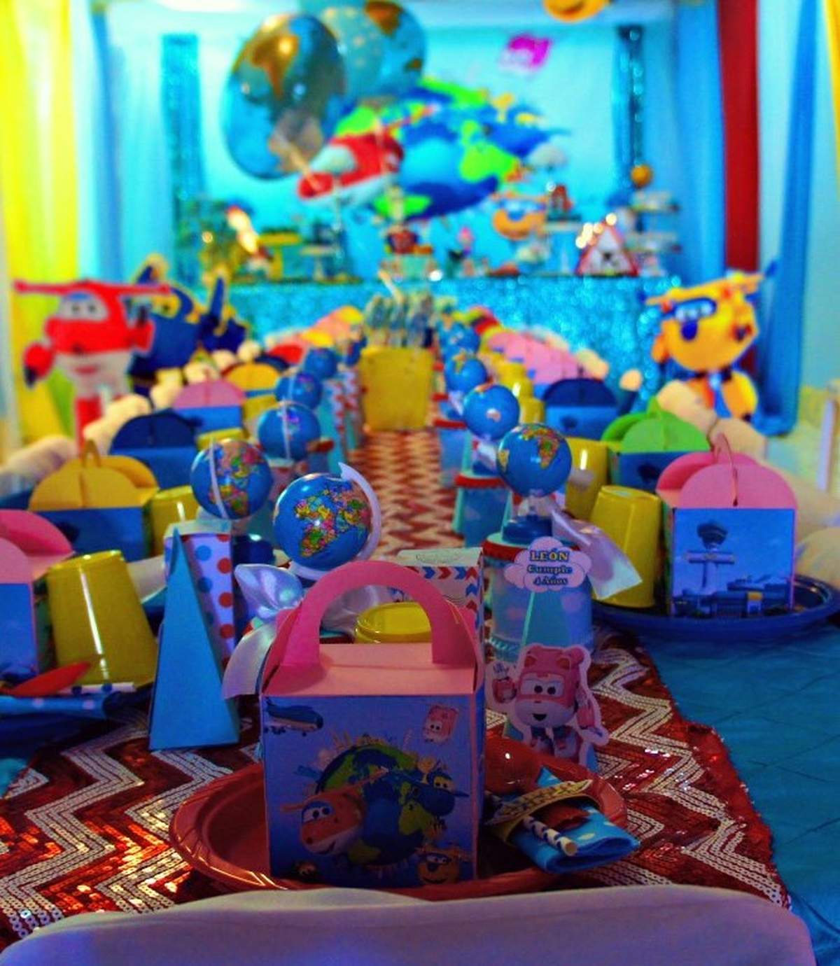Super Wings Birthday Party Ideas | Photo 9 of 30 | Catch My Party