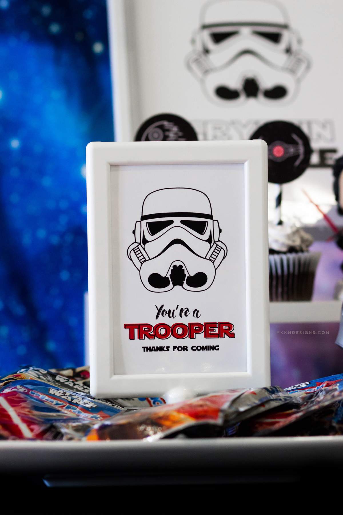Star Wars / Birthday "Welcome To The Dark Side: Star Wars Party ...