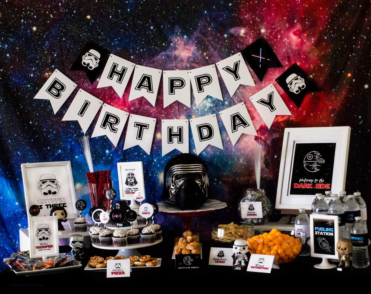 Star Wars Birthday Party Ideas | Photo 9 of 22 | Catch My Party